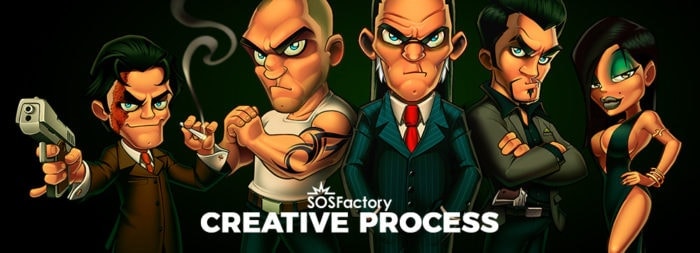 Character design tutorial for Mafia Death Game » SOSFactory