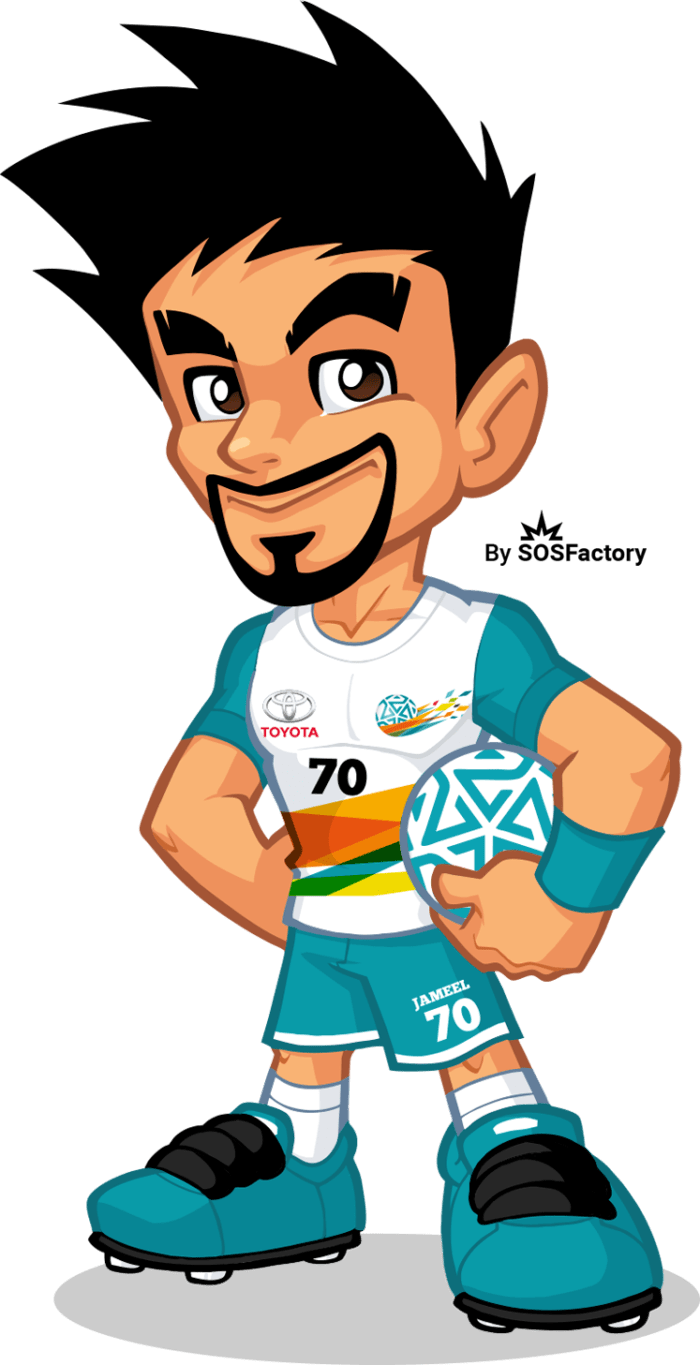 SOSFactory | Mascot design for Abdul Latif Jameel league