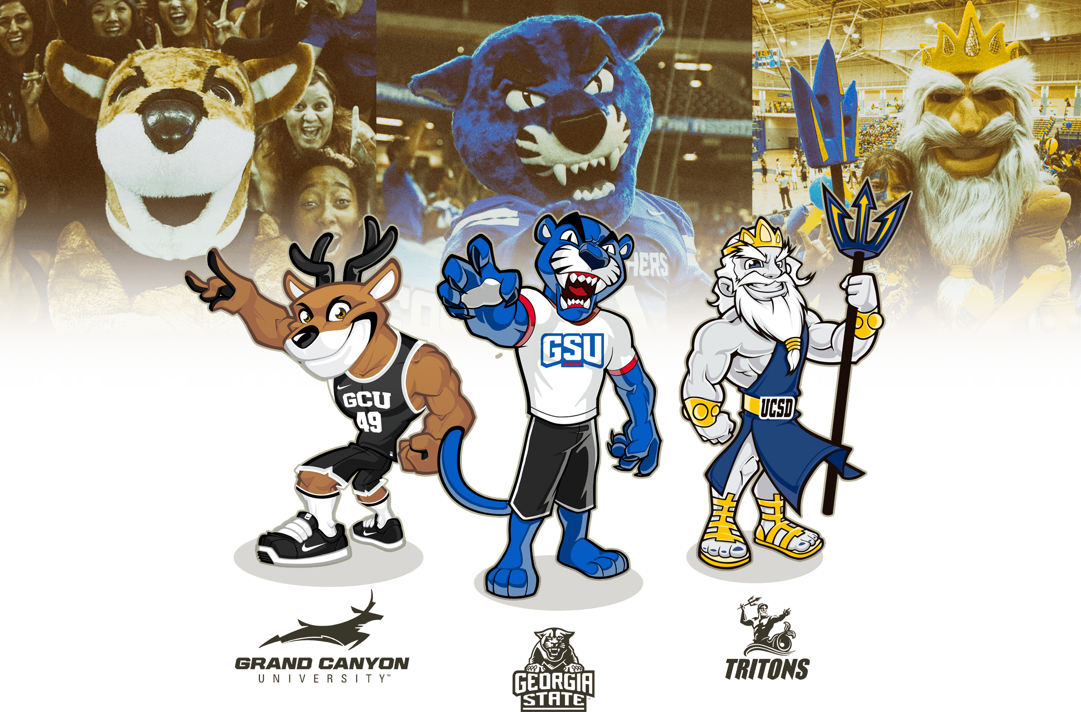 USA University Mascots SOSFactory USA University Mascots SOSFactory