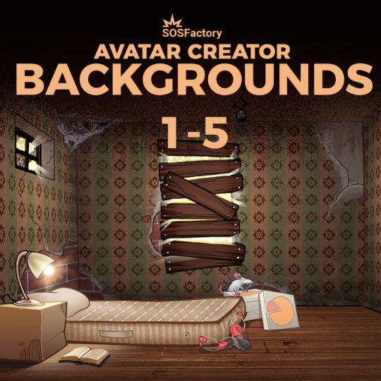 Male Avatar Creator Sets 1-5 » SOSFactory