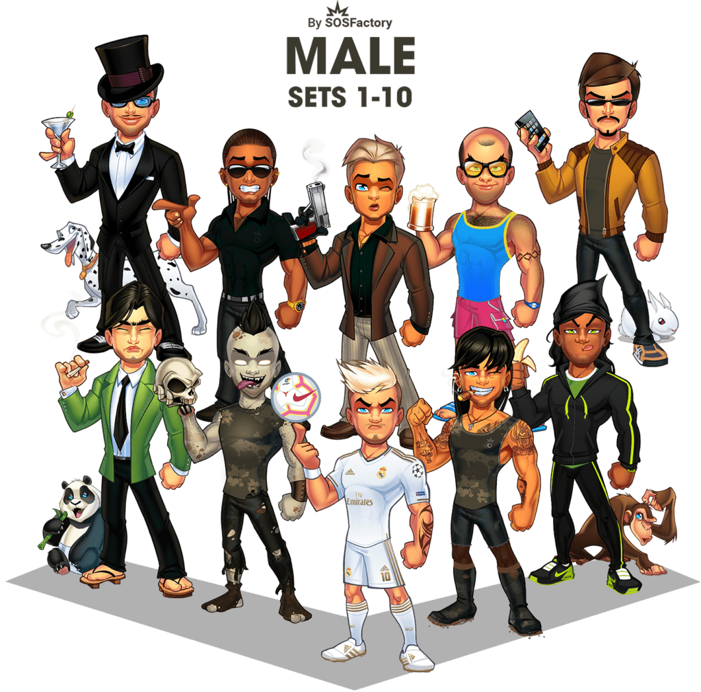 Premium full body Avatar Creator for commercial use » SOSFactory