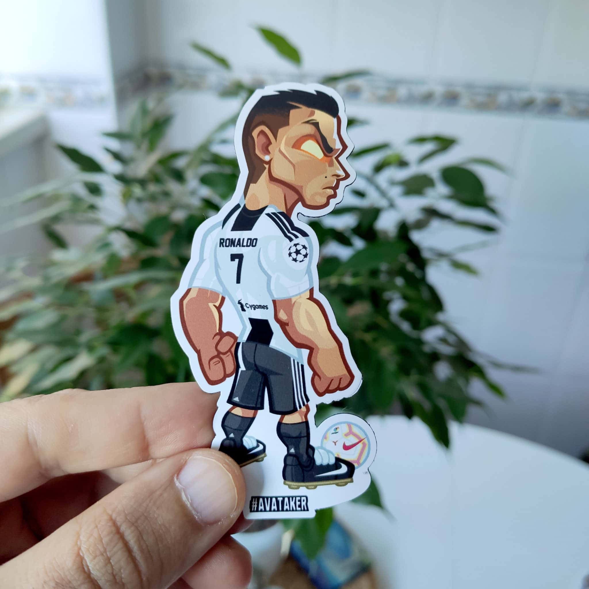 Cristiano Ronaldo Sticker & Magnet » SOSFactory