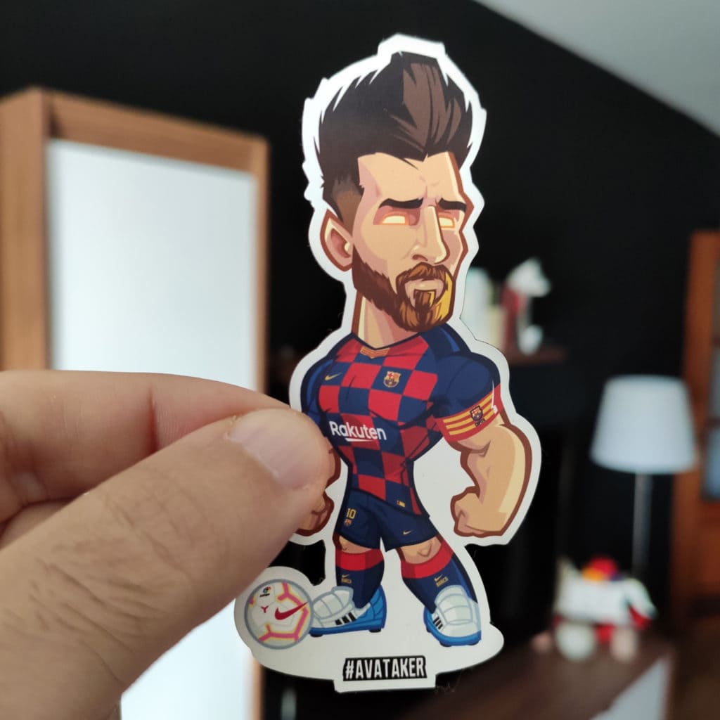 Messi Sticker & Magnet » SOSFactory