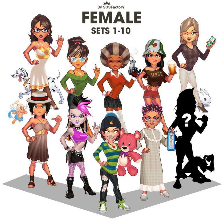 Premium full body Avatar Creator for commercial use » SOSFactory